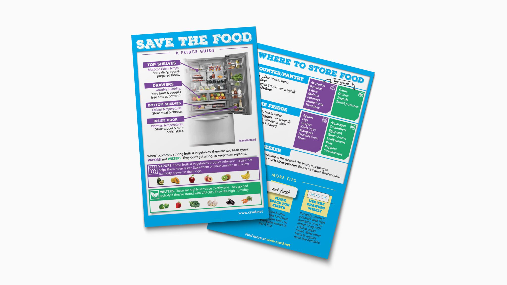 Save the Food fridge guide - Chittenden Solid Waste District